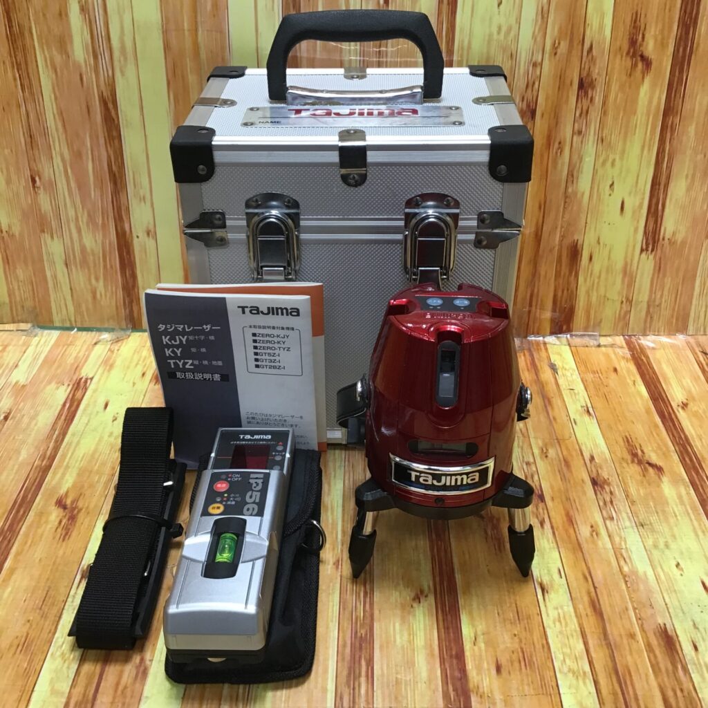 【タジマ レーザー墨出し器 ZERO-KY】を草加市のお客様から買取させていただきました！】 | アクトツール 工具買取専門店
