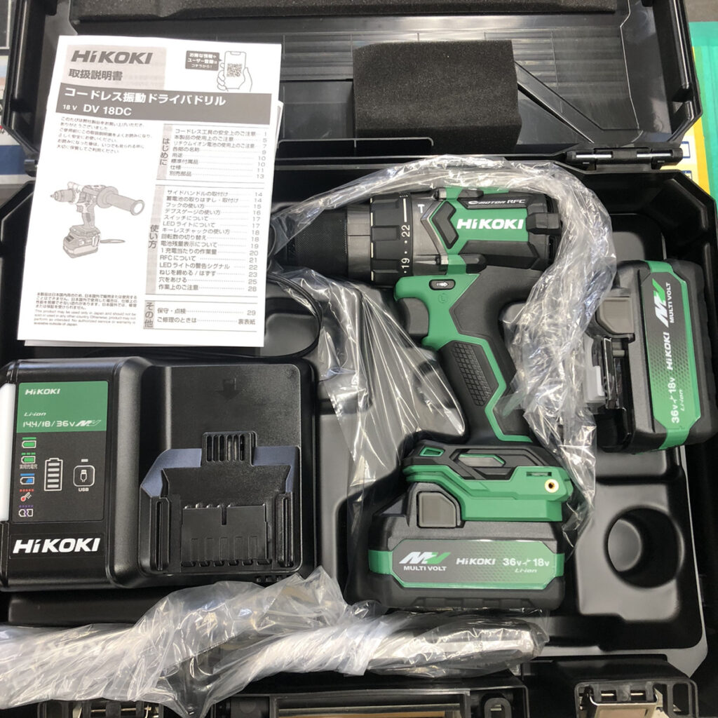 【ハイコーキ/HIKOKI コードレスドリルドライバー DV18DC(2XPZ) 】鴻巣市のお客様から買取いたしました！ | アクトツール 工具買取専門店