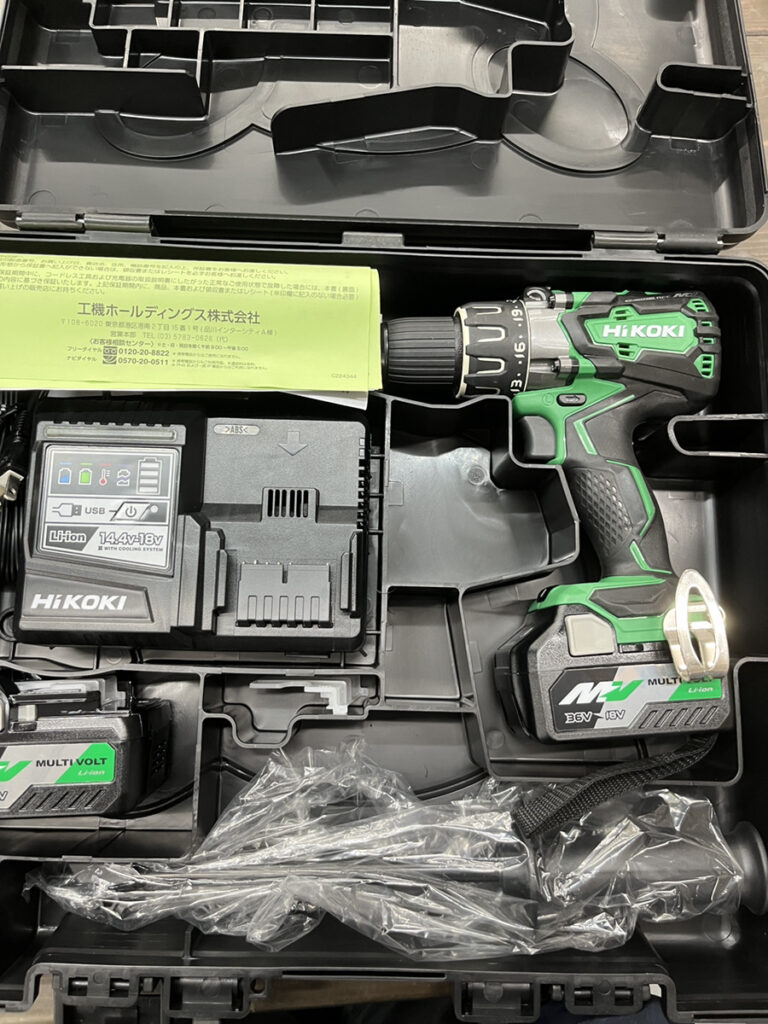 【ハイコーキ コードレスドリルドライバー DS36DA(2XP) 】買取させていただきました。 | アクトツール 工具買取専門店