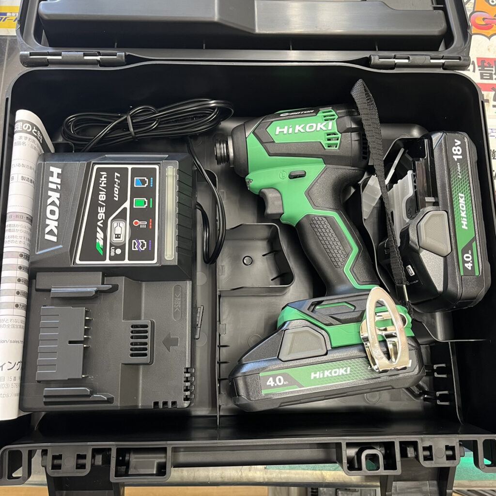 【ハイコーキ/HIKOKI コードレスインパクトドライバー WH18DE(2LC) 】鴻巣市のお客様から買取いたしました！ | アクトツール ...